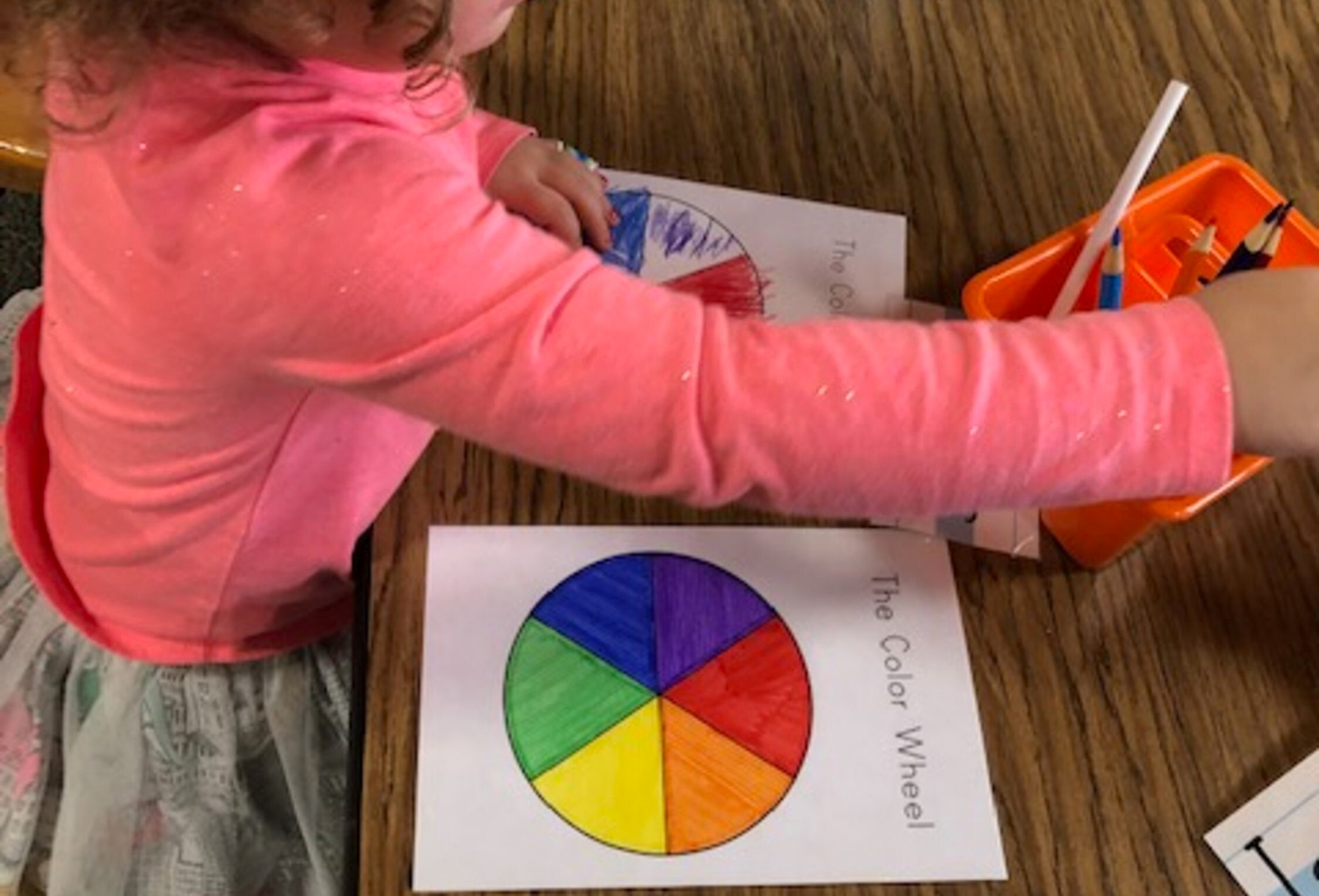 Color Theory Coloring Pages