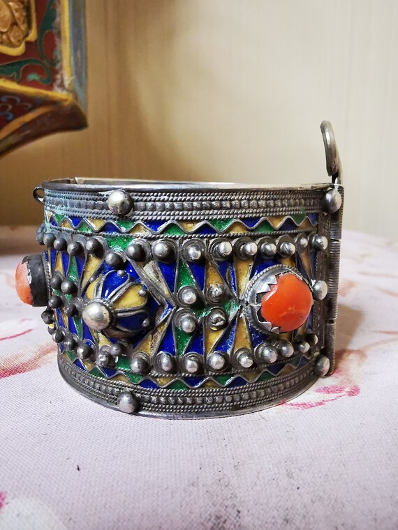 moroccan antique bracelet - Gem