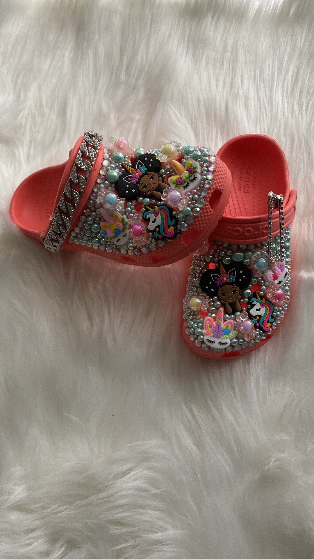 Bling Unicorn Crocs - Etsy