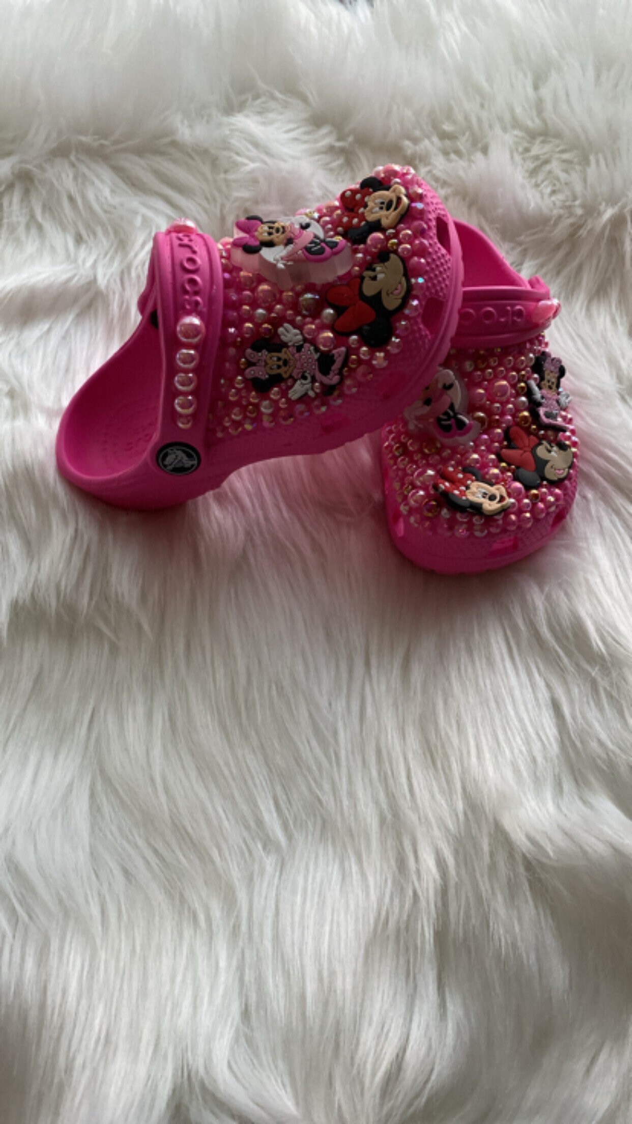 Minnie Mouse Crocs - Etsy