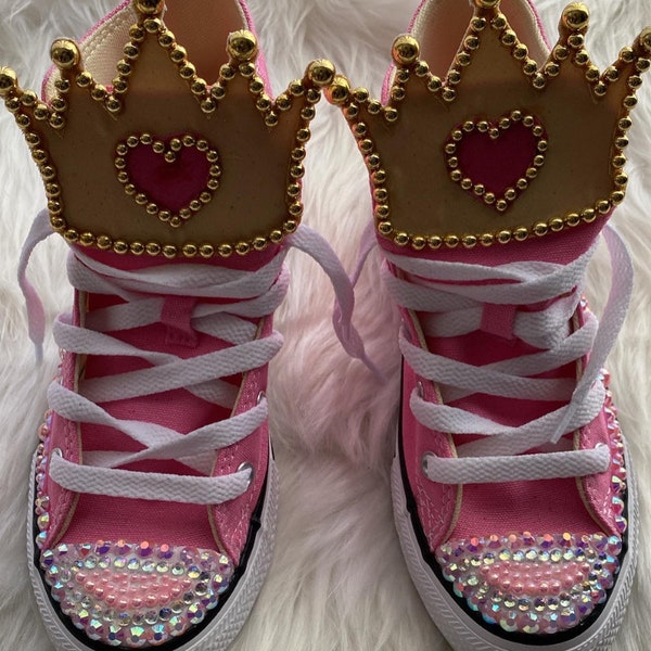Princess Converse - Etsy