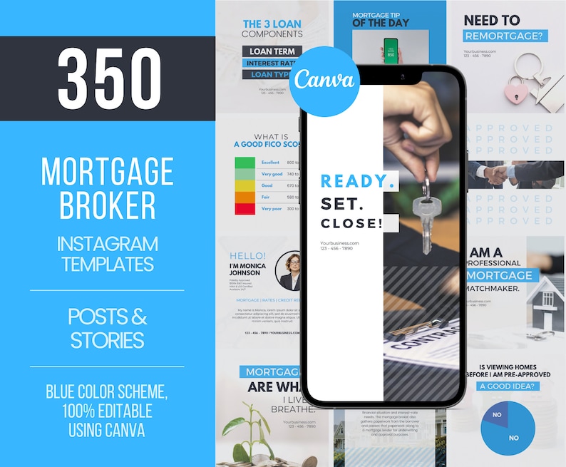 350 Mortgage Broker Templates, Mortgage Marketing, Mortgage Broker ...