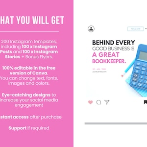 200 Bookkeeping Templates, Bookkeeping Marketing, Bookkeeping Social ...