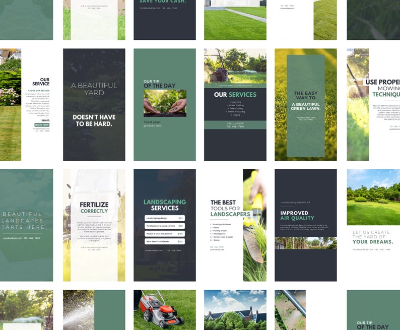 150 Landscaping Templates, Landscaping Flyer for Landscaping Marketing ...