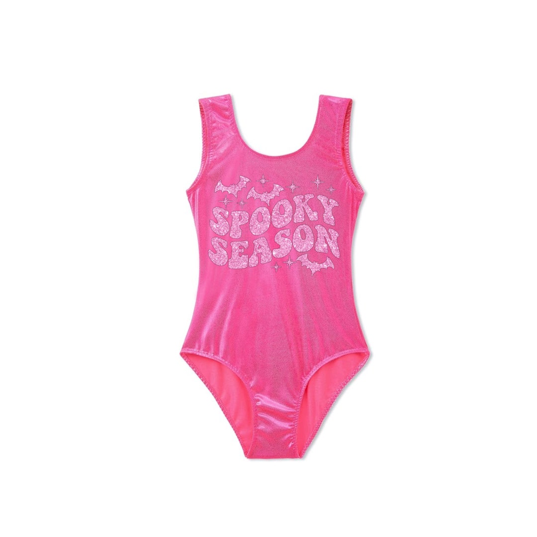 Kids Spooky Season Leotard | Gymnastics | Gymnastics Gift Ideas | Girls ...