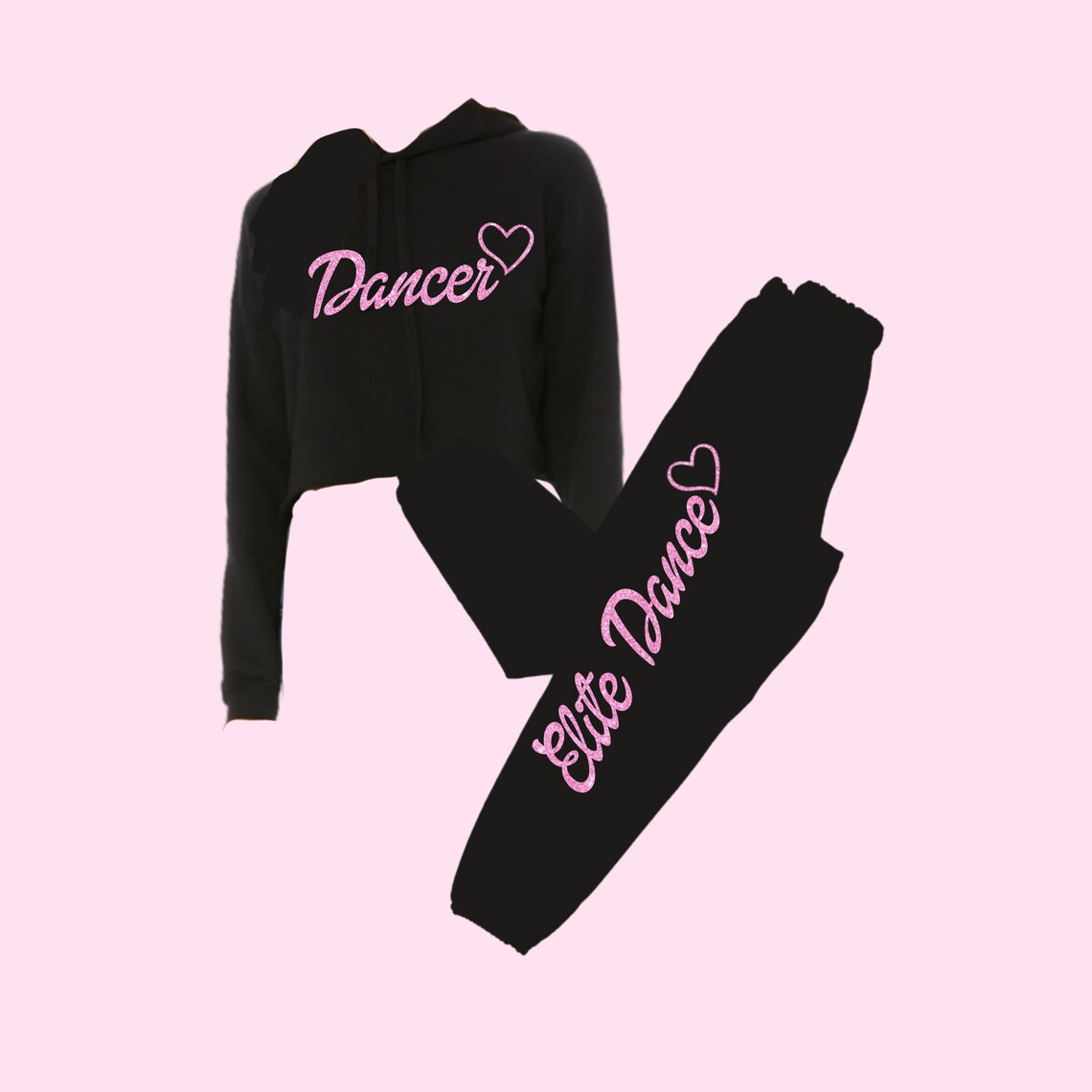 Cursive Dance Hoodie And/or Sweatpants Kids Dance Set Dance Sweat Set ...