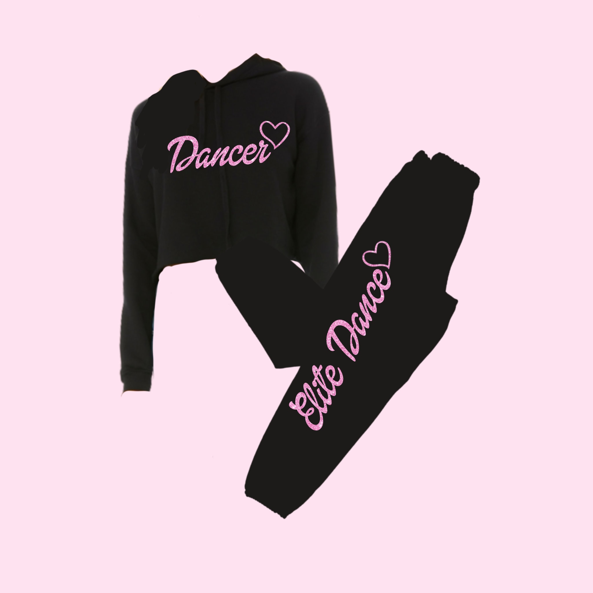 Cursive Dance Hoodie And/or Sweatpants Kids Dance Set Dance Sweat Set ...