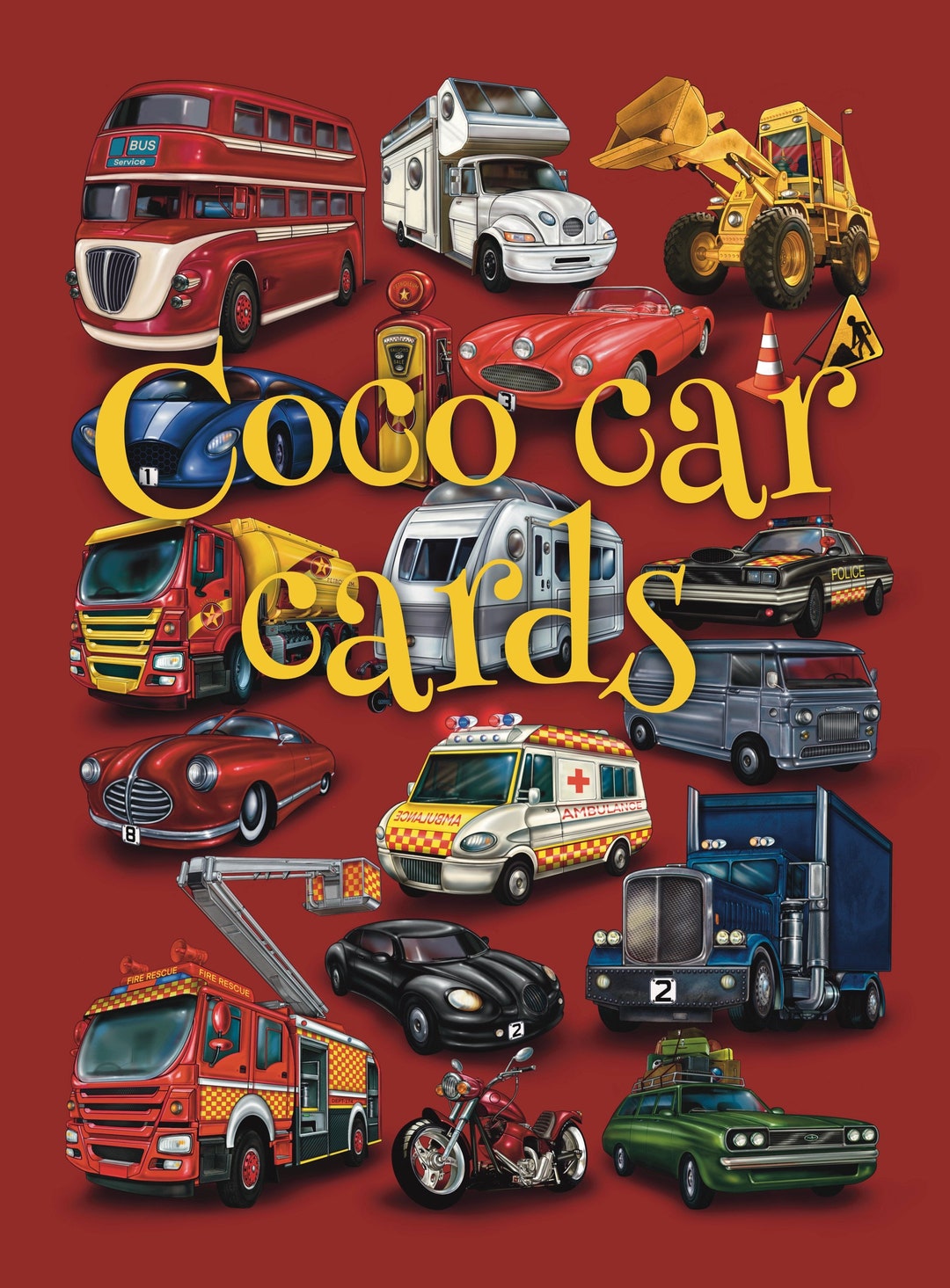 Coco Car Cards - Etsy
