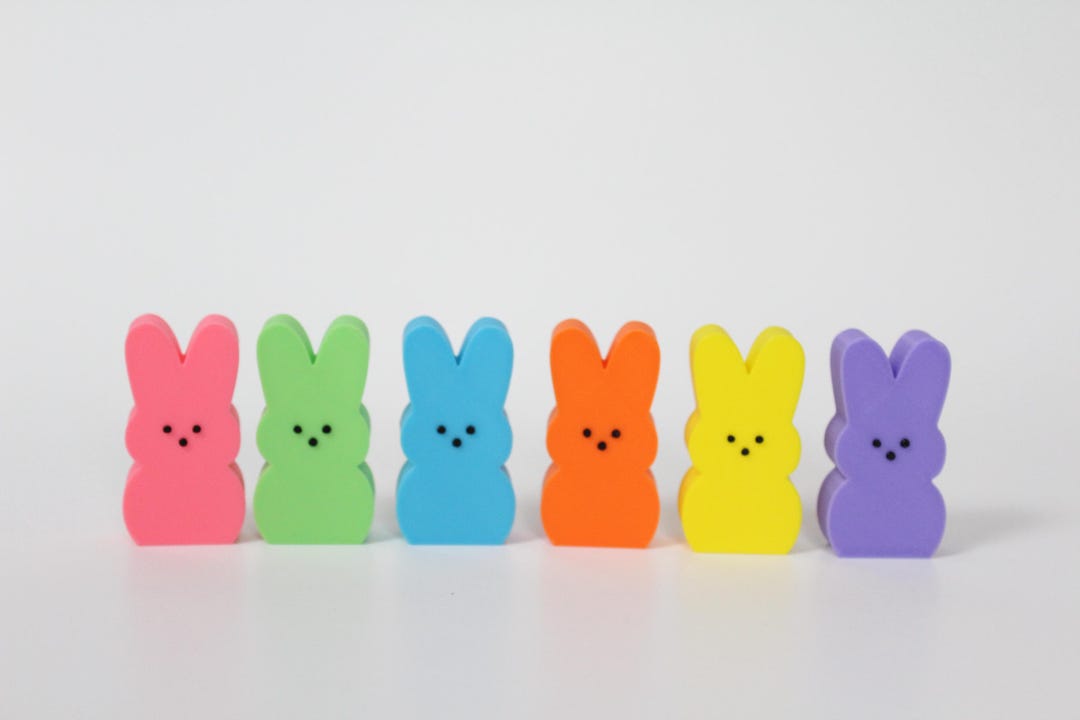 MINI Set of Colorful Peeps - Etsy
