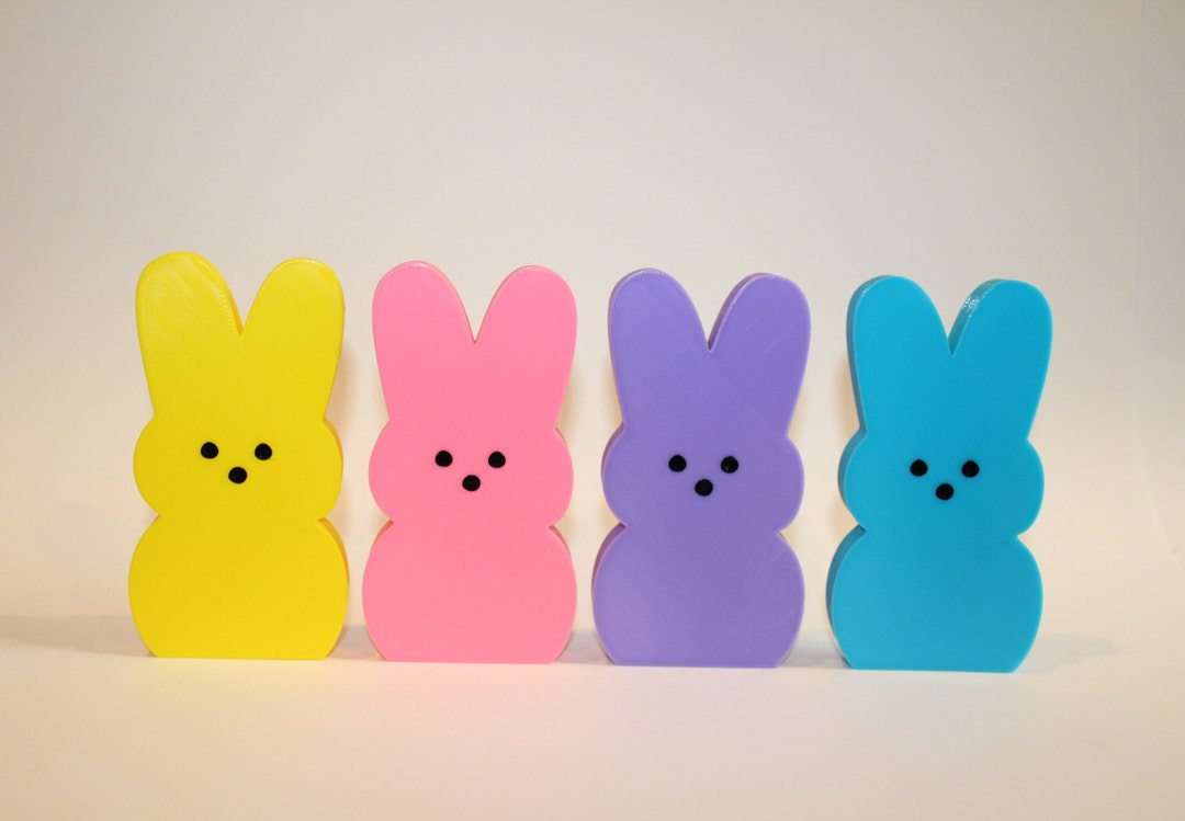 Large Peeps Set of 4 - Etsy