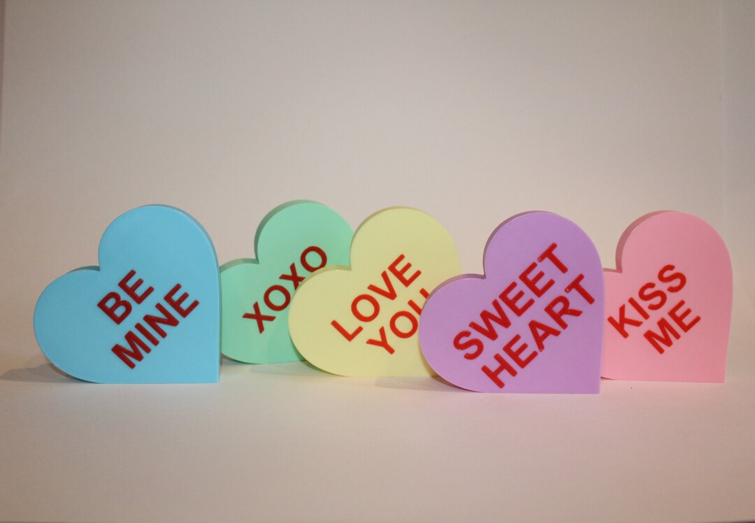 Conversation Hearts - Etsy