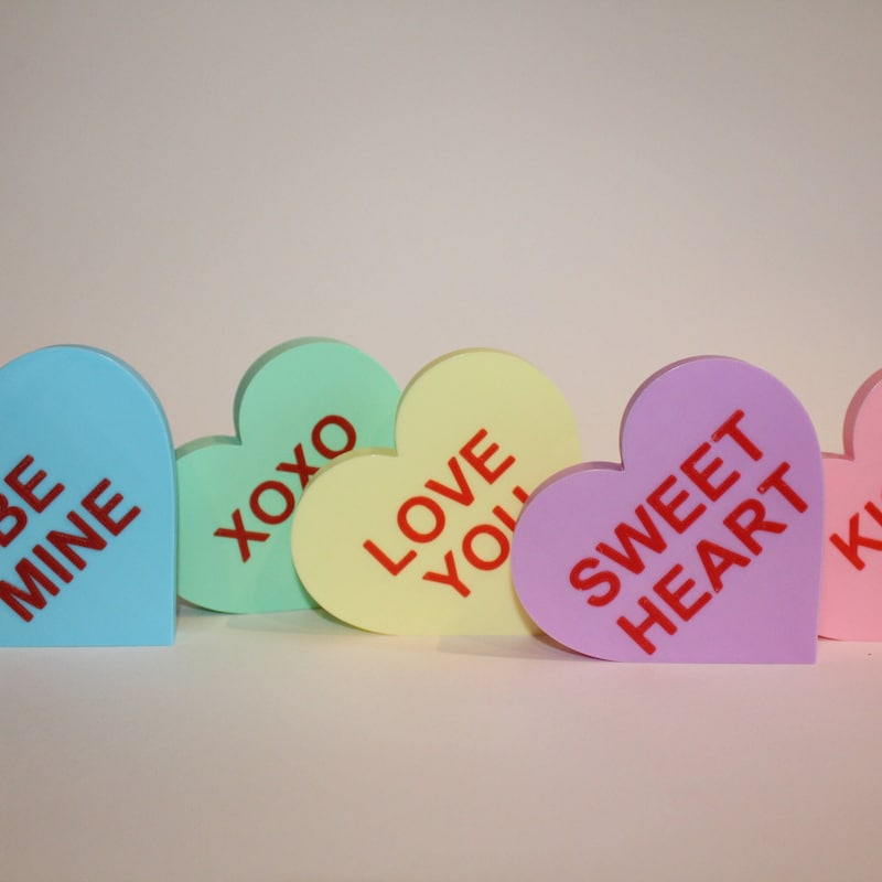 Conversation Hearts - Etsy