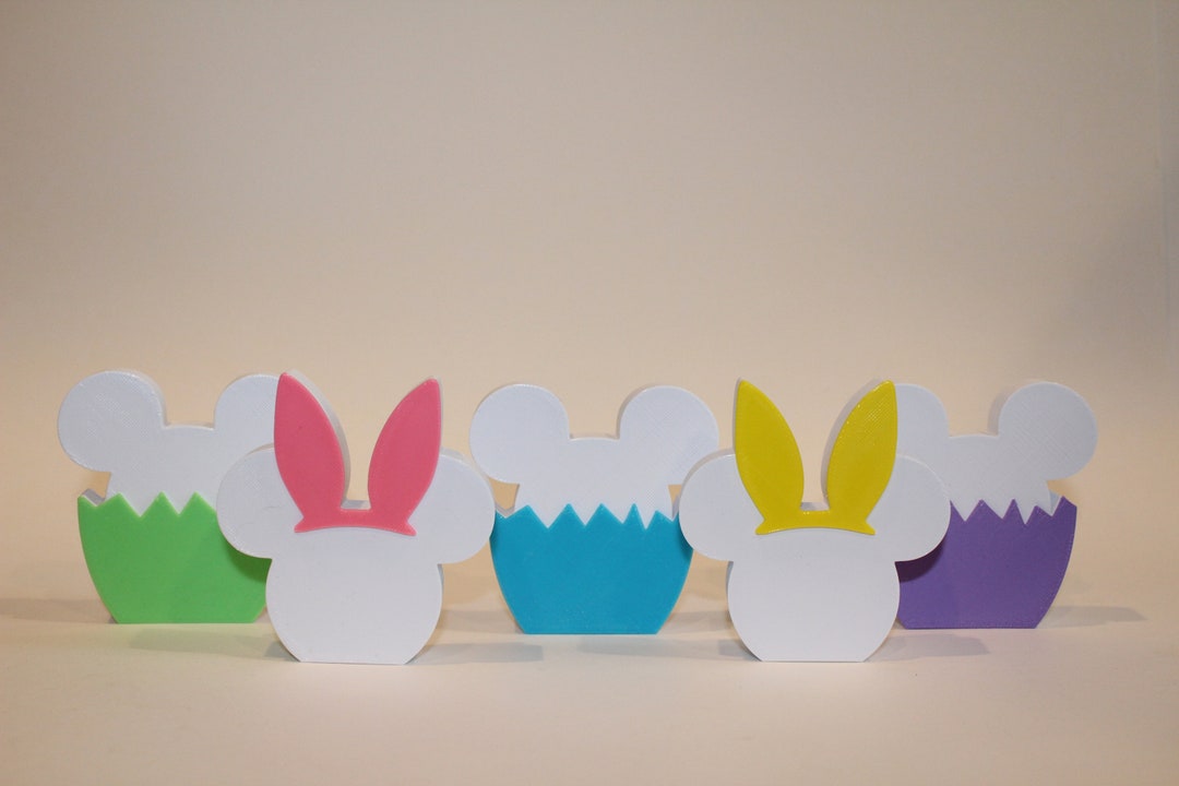 Mickey Eggs & Bunnies Set - Etsy