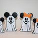 Mickey and Minnie Mouse Ghosts / Disney Inspired Halloween Decorations ...
