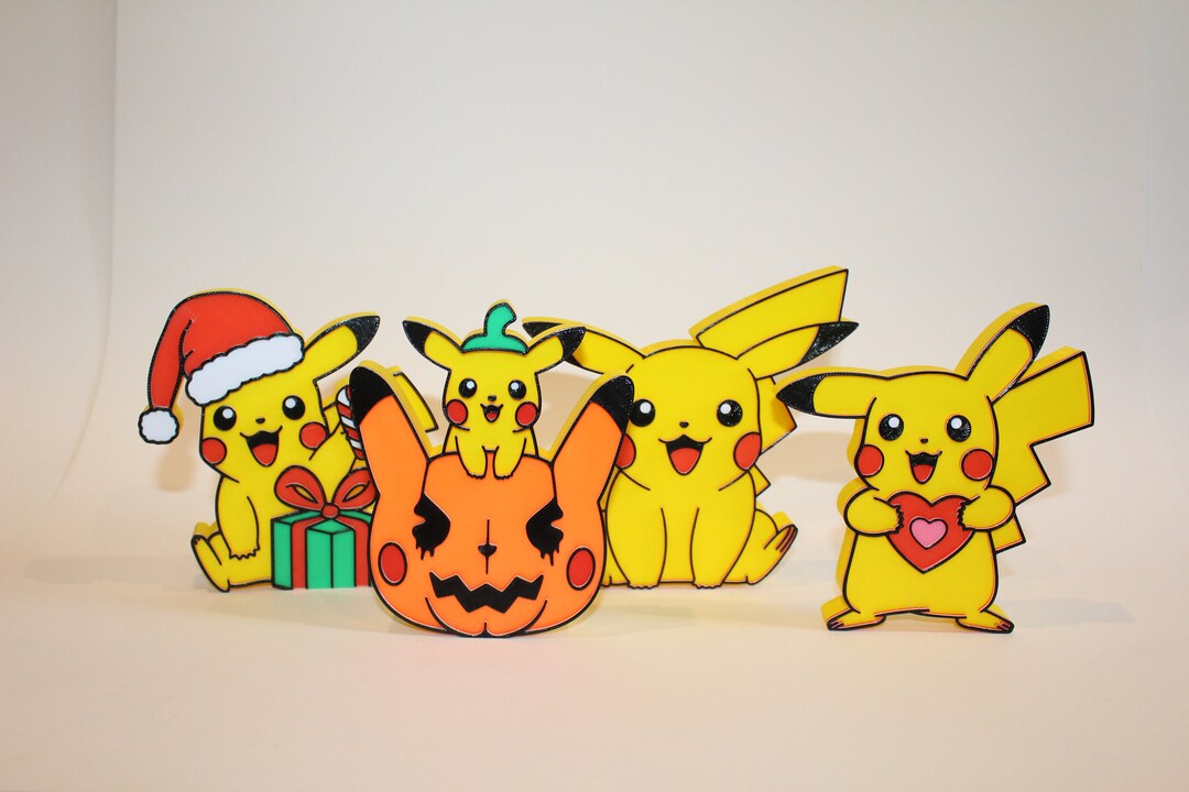Pikachu Inspired Decor - Etsy