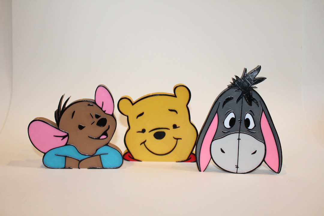 Winnie the Pooh, Roo, & Eeyorre Decor - Etsy