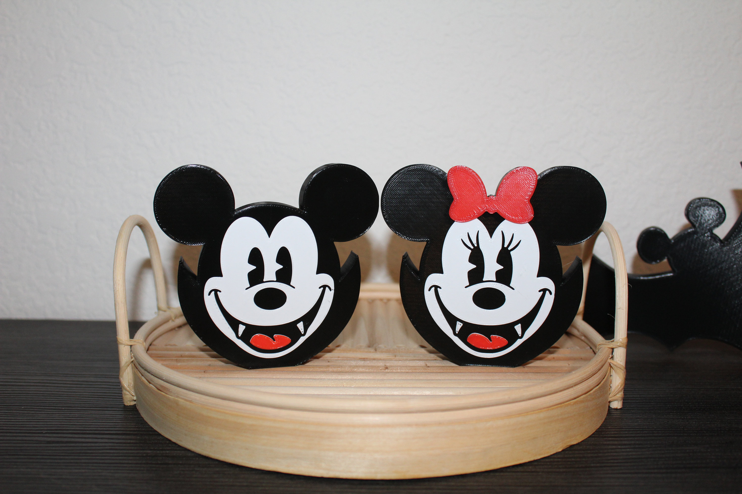 Mickey and Minnie Vampire's | Etsy