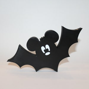 Mickey and Minnie Mouse Bats / Disney Inspired Halloween Decorations - Etsy
