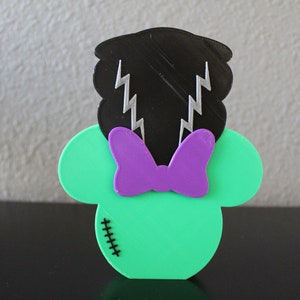 Frankenstein Mickey and Minnie Decor - Etsy