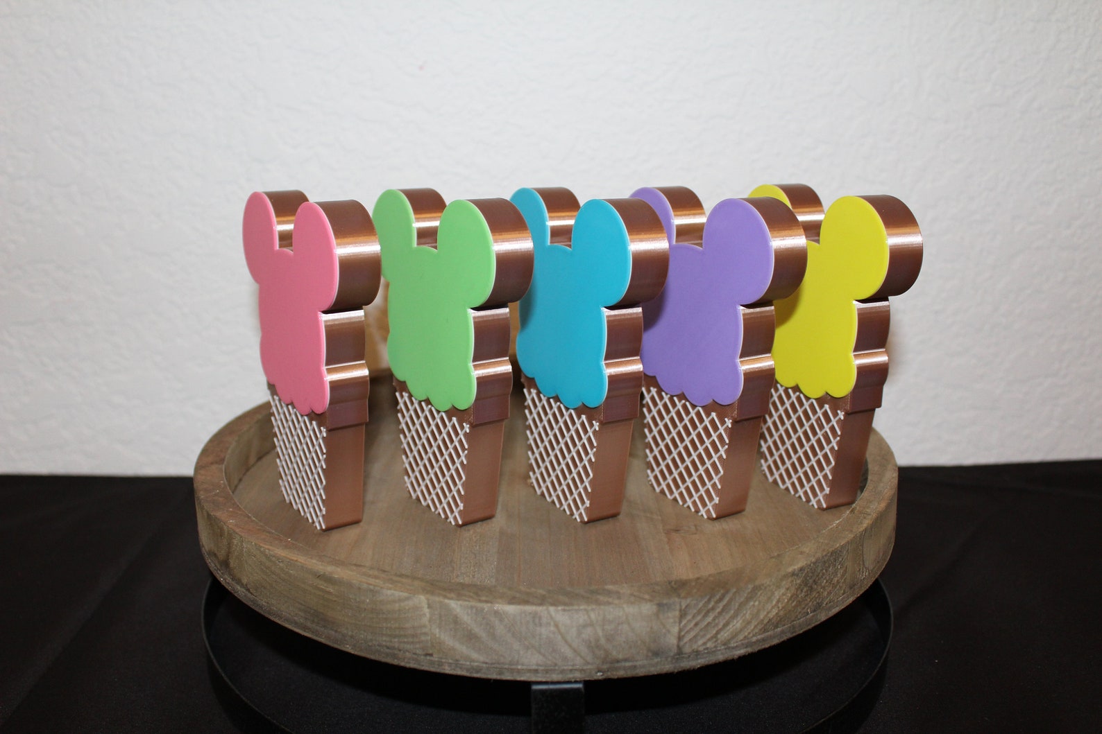 Mickey Mouse Summer Fun Ice Cream Cone Set - Etsy