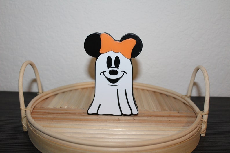 Mickey and Minnie Mouse Ghosts / Disney Inspired Halloween - Etsy