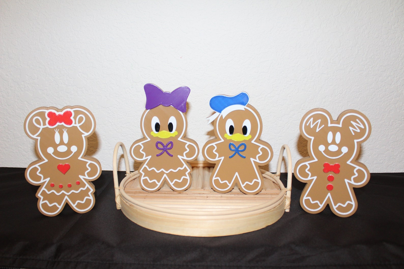 Gingerbread Donald and Daisy Duck - Etsy