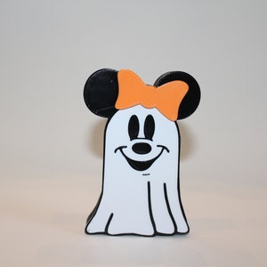 Mickey and Minnie Mouse Ghosts / Disney Inspired Halloween Decorations ...