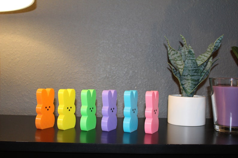 Set of Colorful Peeps - Etsy