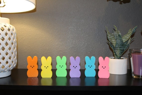 Set of Colorful Peeps - Etsy