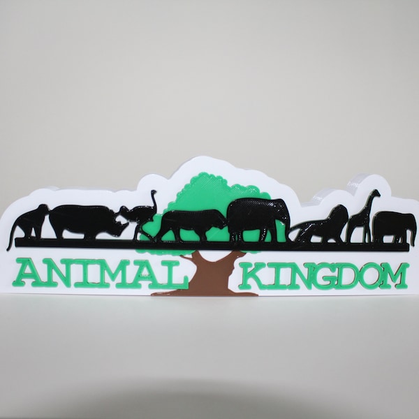 Animal Kingdom Sign - Etsy