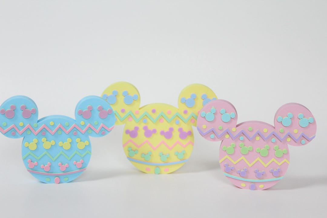 Mickey Head Inspired Easter Eggs - Etsy