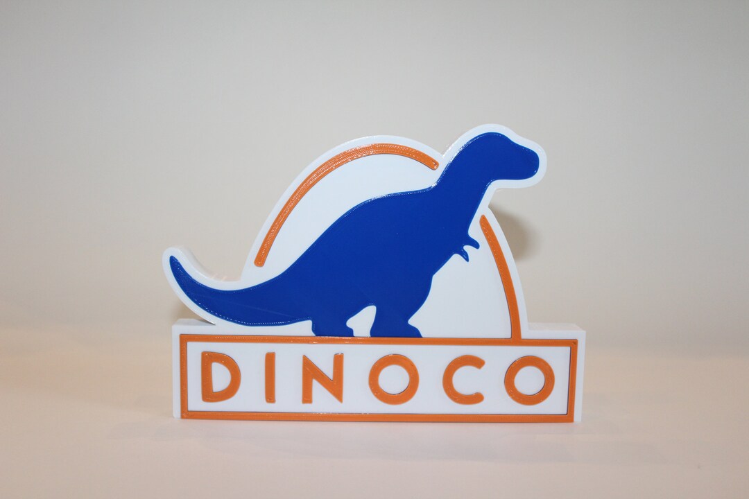 Dinoco Sign - Etsy