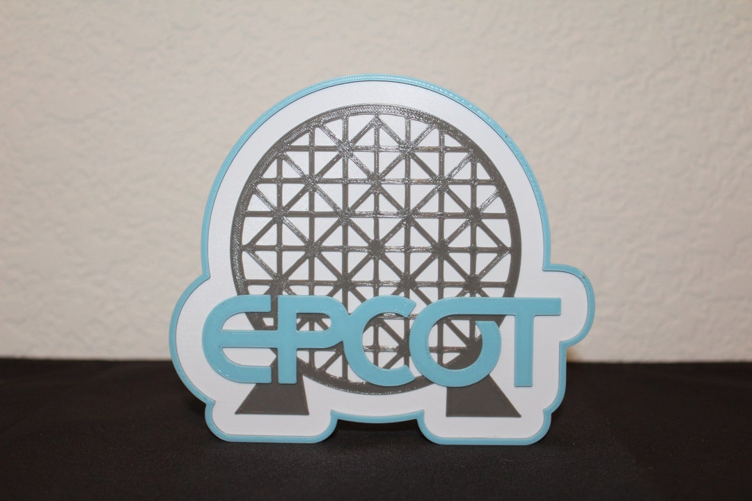 Disney's Epcot Sign - Etsy