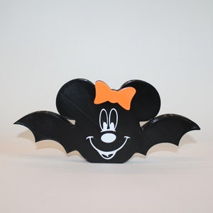 Mickey and Minnie Mouse Bats / Disney Inspired Halloween Decorations - Etsy