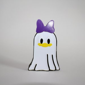 Donald and Daisy Duck Ghosts / Disney Inspired Halloween Decorations - Etsy