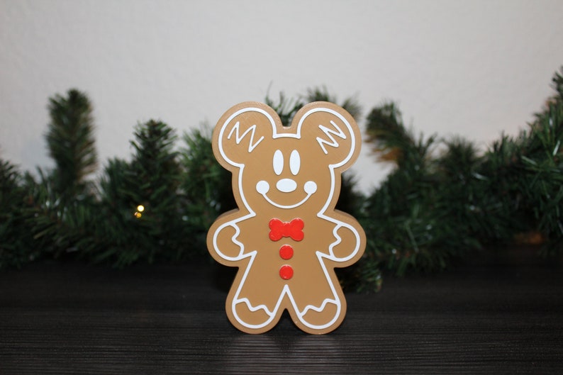 Gingerbread Mickey and Minnie - Etsy