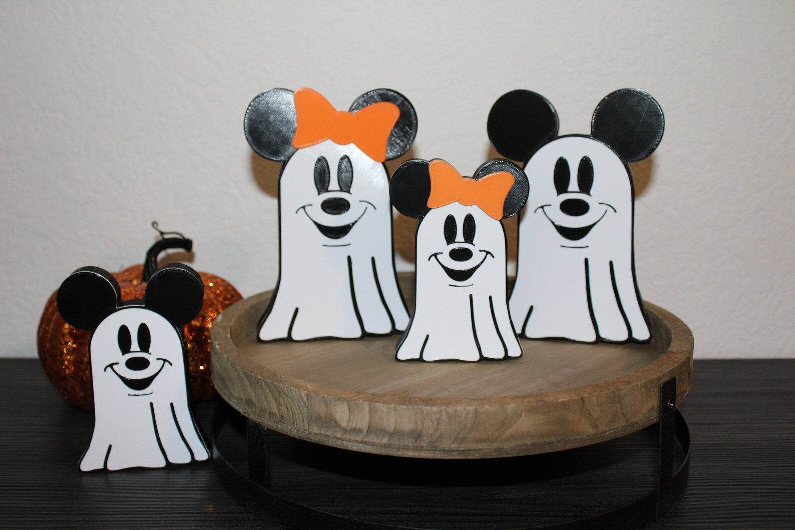 Mickey and Minnie Mouse Ghosts / Disney Inspired Halloween - Etsy