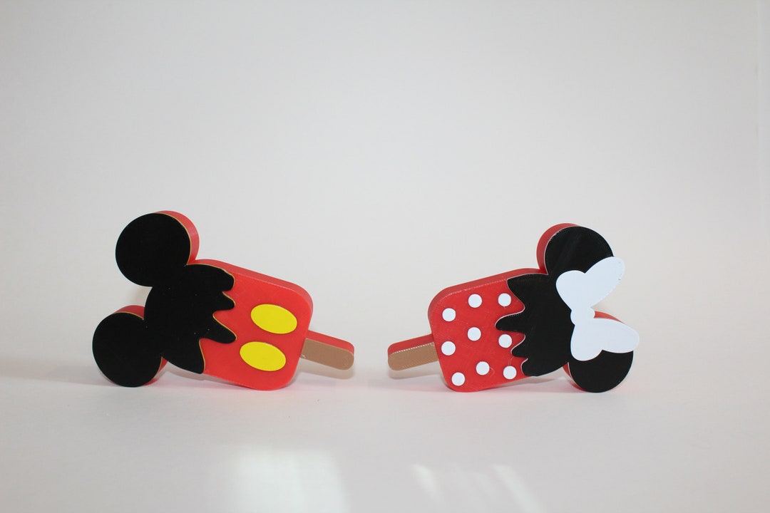 Mickey and Minnie Inspired Popsicle's - Etsy