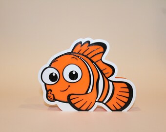 Kid Room Decor Baby Room Decor Wooden Name Sign-wooden Cutout-nemo-dory ...