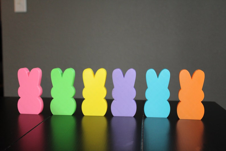 Set of Colorful Peeps - Etsy