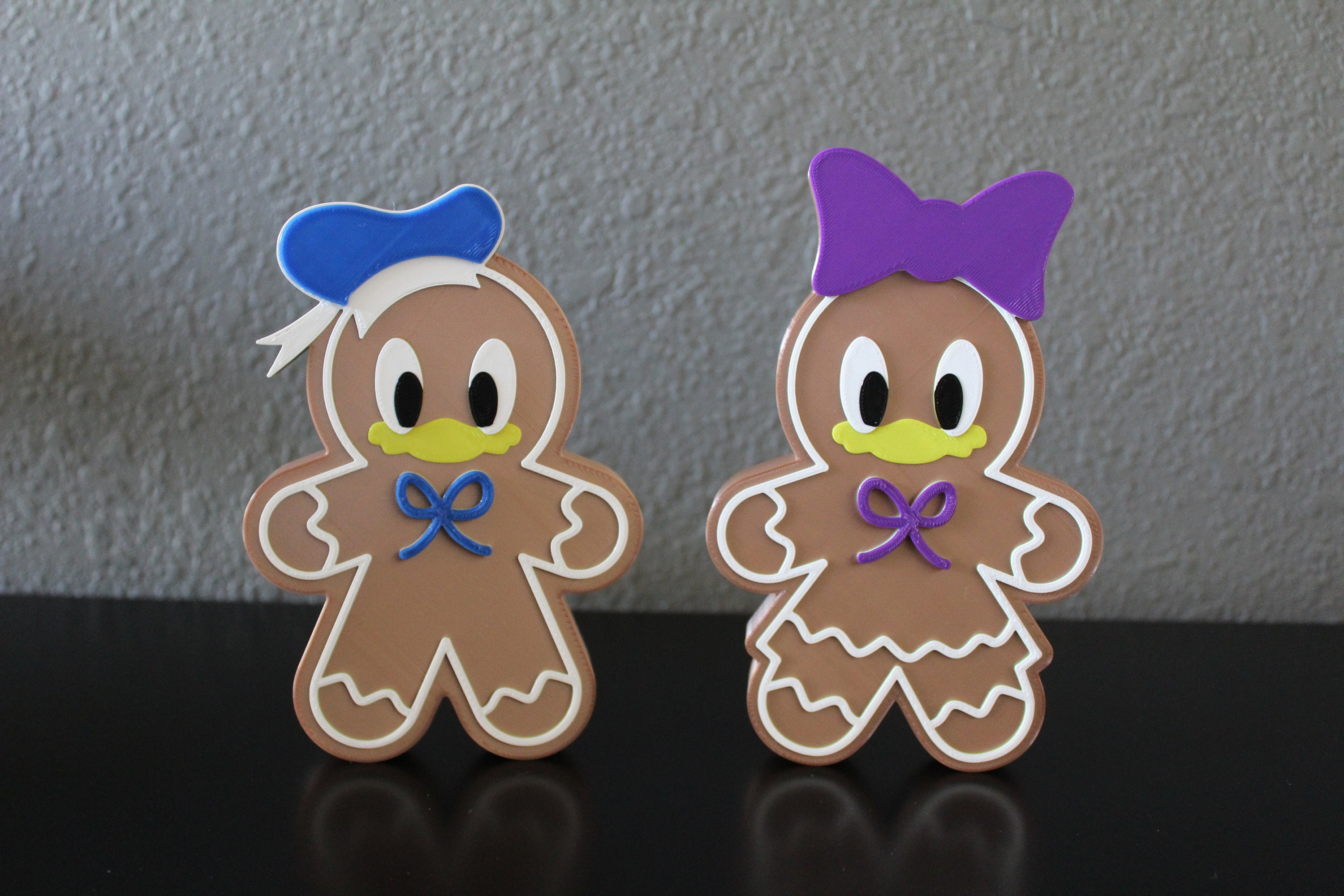 Gingerbread Donald and Daisy Duck | Etsy