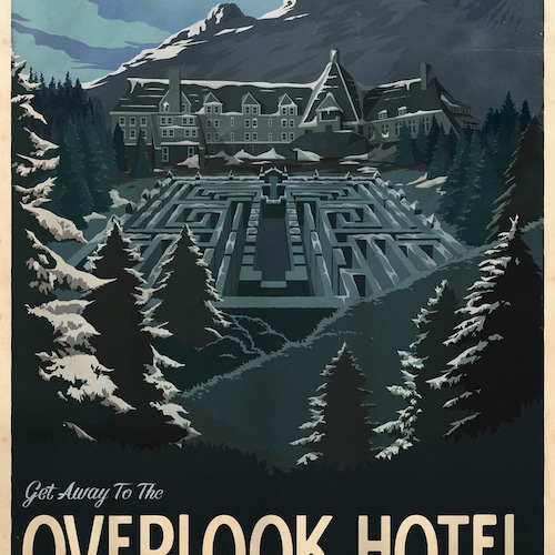 The Shining the Overlook Hotel Art Print - Etsy