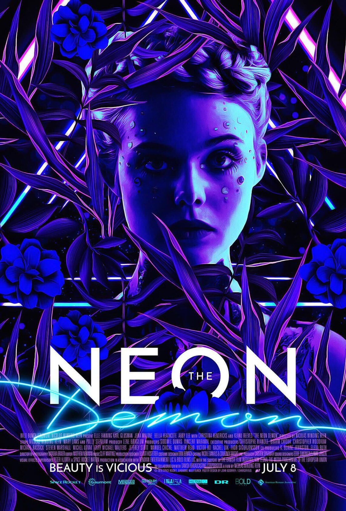 The Neon Demon Movie Poster Psychological Horror Film Design - Etsy
