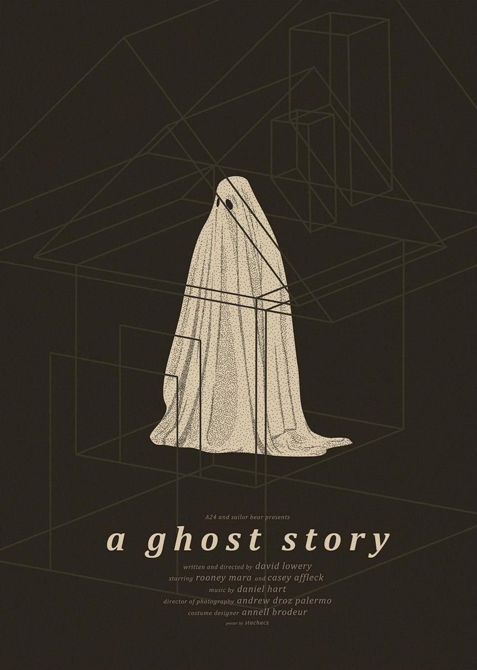 A Ghost Story Poster A Ghost Story Print Artwork Movie | Etsy