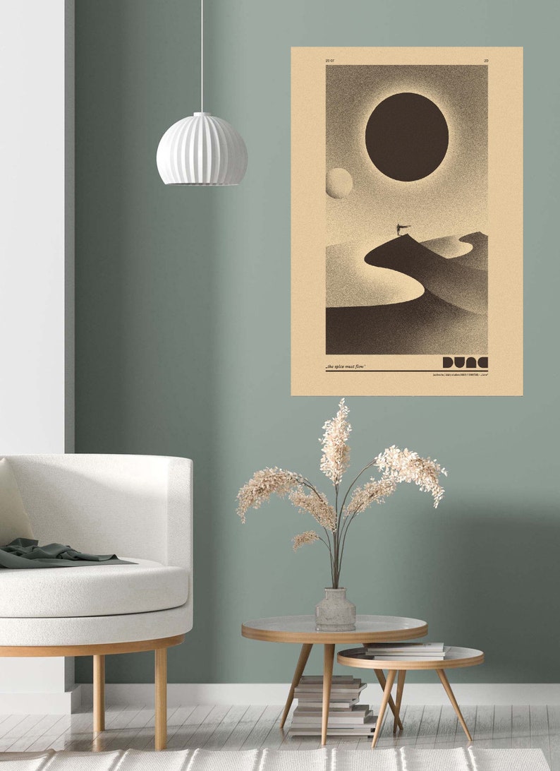 Vintage Dune Poster 2020 Alternative Poster Custom Printing - Etsy
