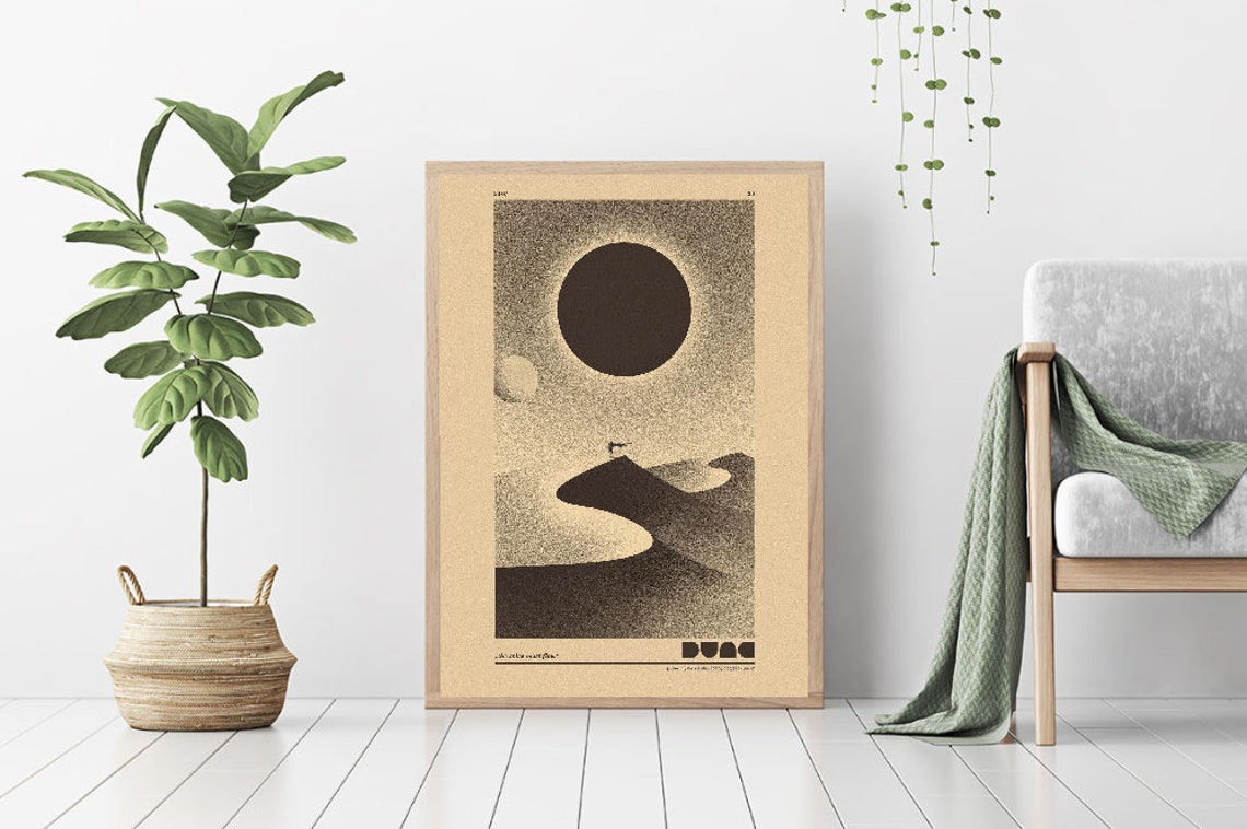 Vintage Dune Poster 2020 Alternative Poster Custom Printing - Etsy