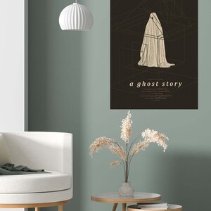 A Ghost Story Poster, A Ghost Story Print, Artwork Movie Poster Picture ...