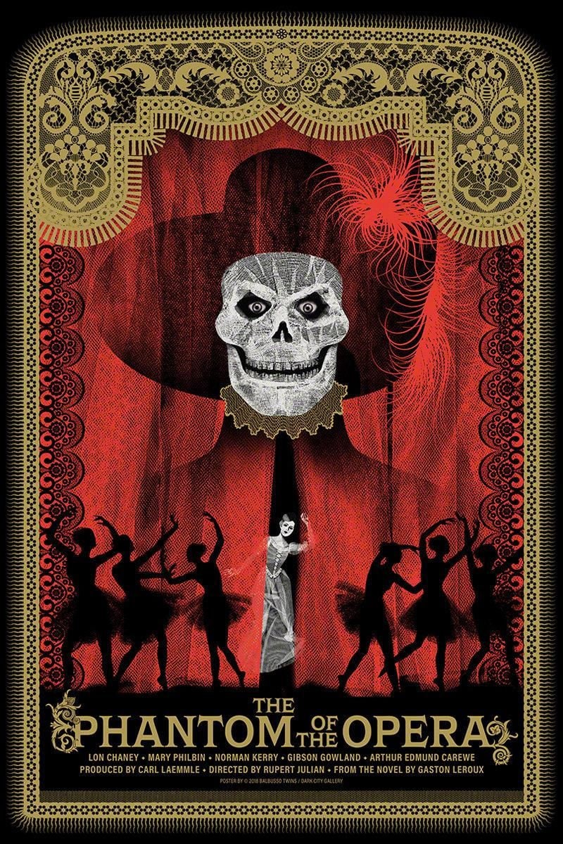 El fantasma de la ópera película cartel decoración de | Etsy