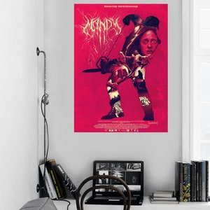 Mandy Poster Horror Film Nicolas Cage Film Digital Print Custom ...