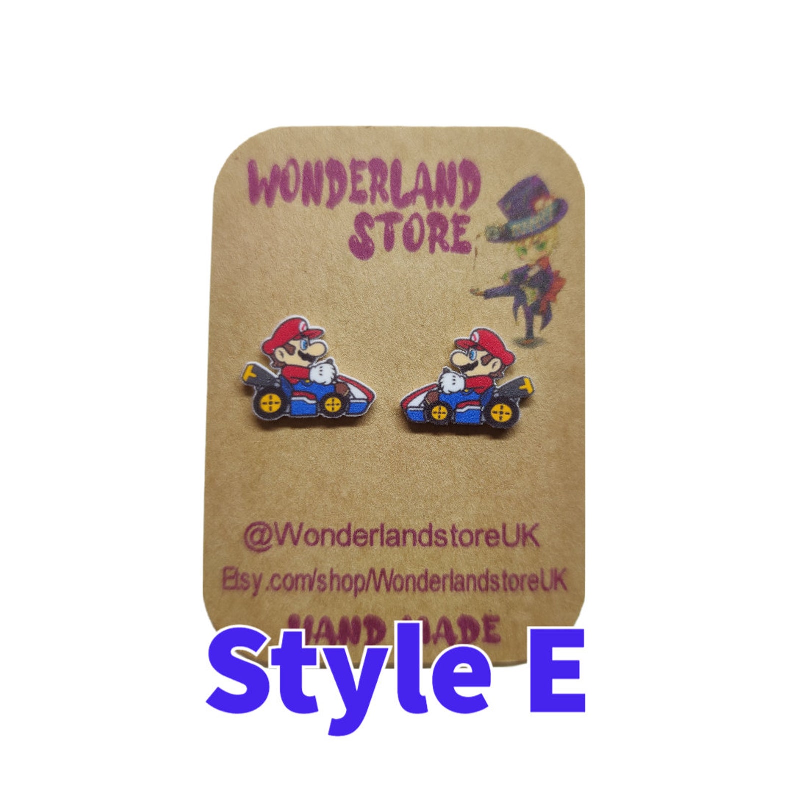 Cartoons Style Stud Earrings. Sizes: Approx 10/15mm Studs or 20/25mm ...